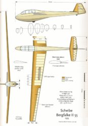 Scheibe Bergfalke | scale | Aviation CZ